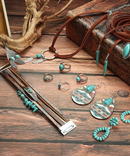 Types of Perfect Western Turquoise Jewelry Set (2024)